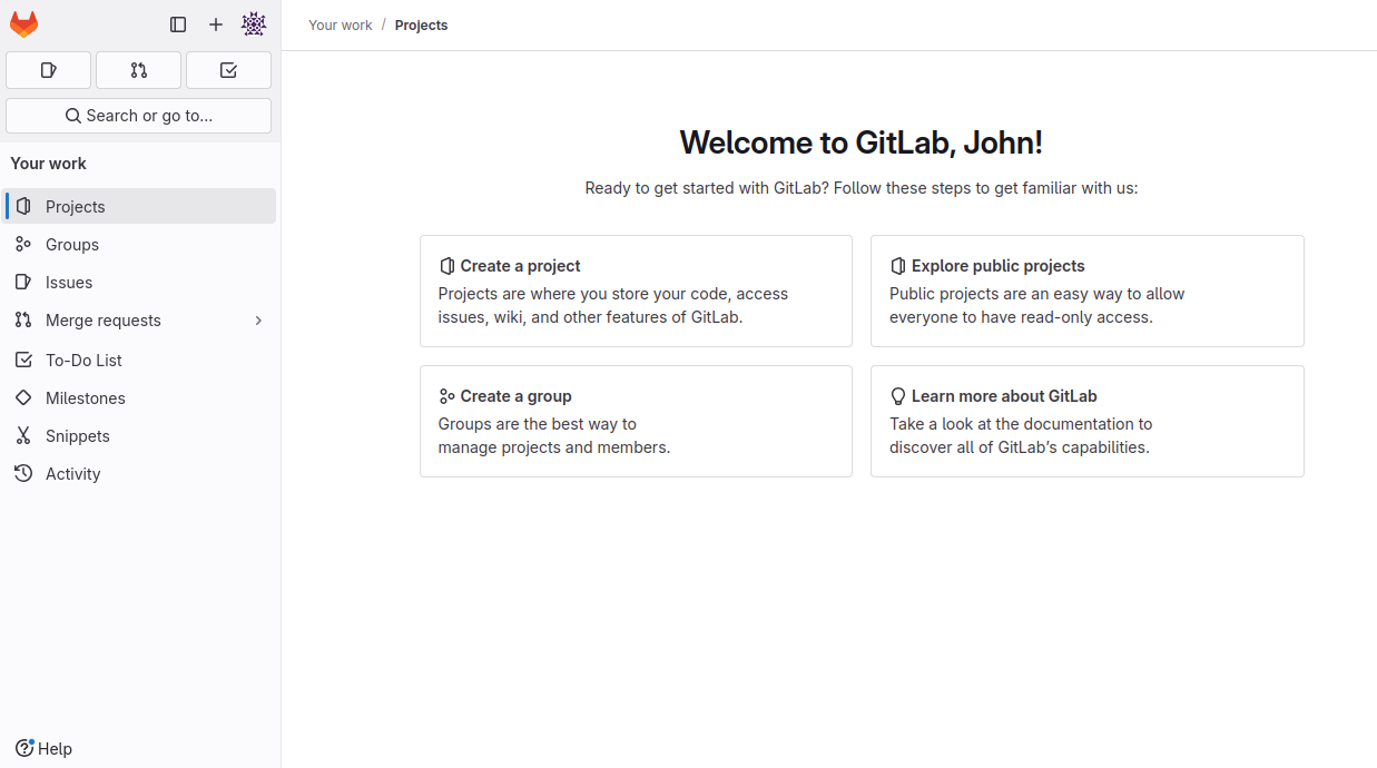 Gitlab - Parcours DevOPS